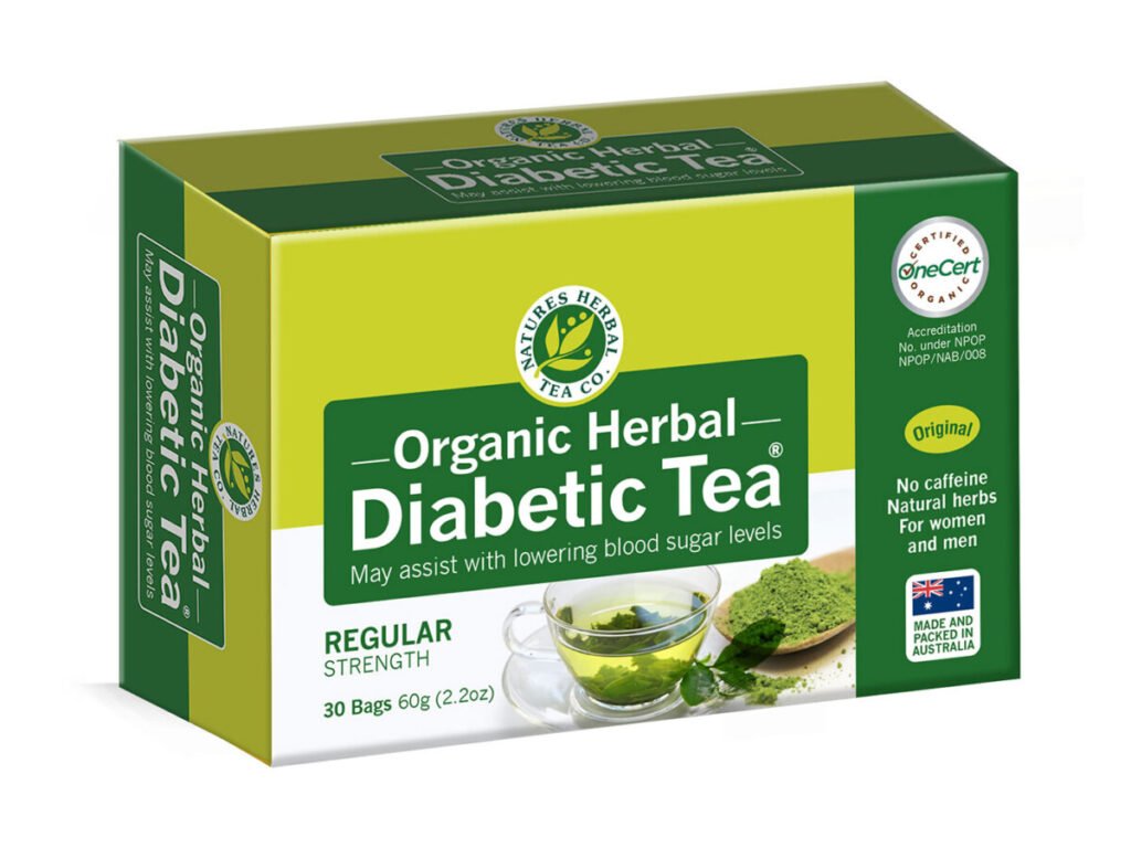 DiabeticOrganic Health Benefit Herbal Tea 30 Bags – Australian Healthy ...